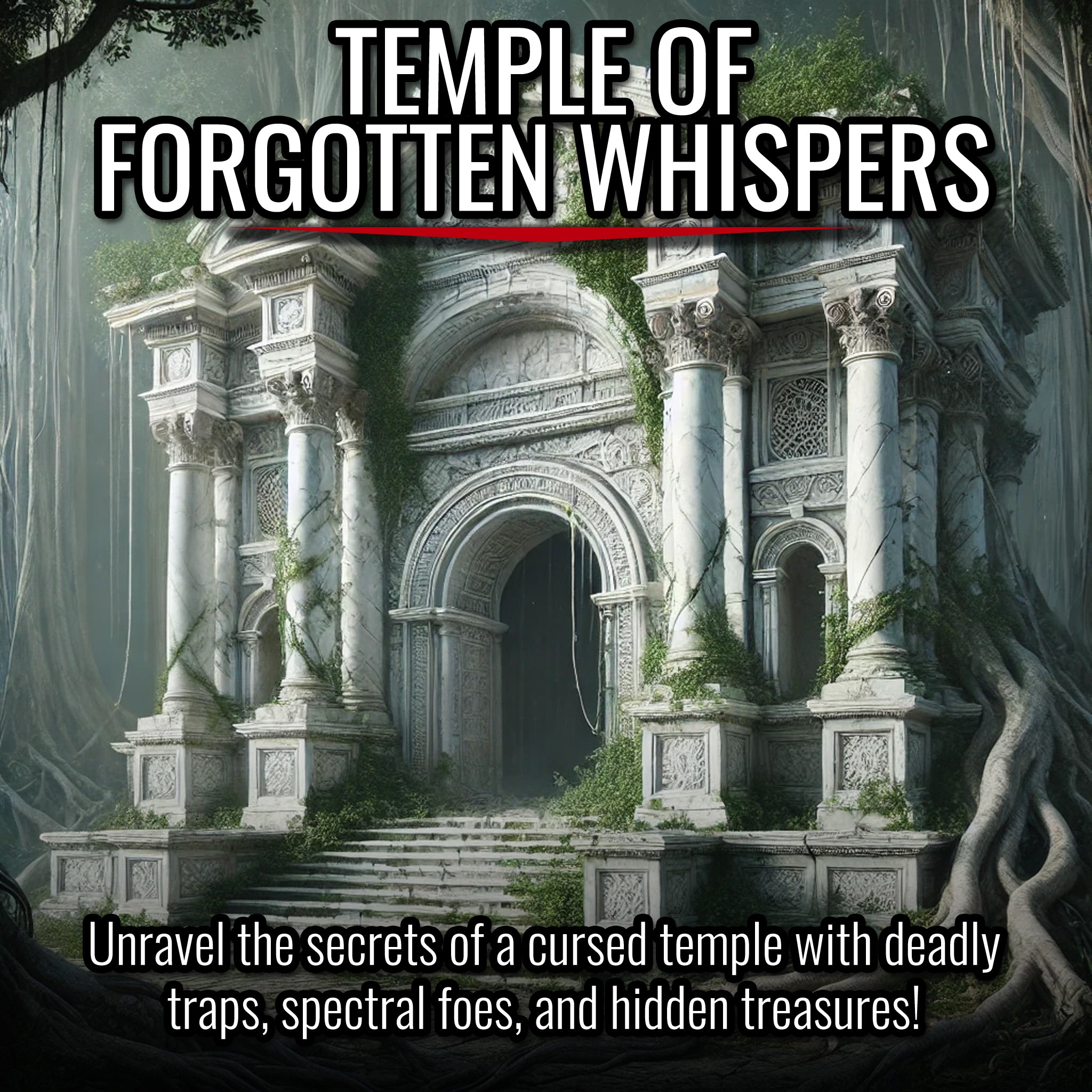 The Temple of Forgotten Whispers [Dollar Dangers] – WereRabbit Press