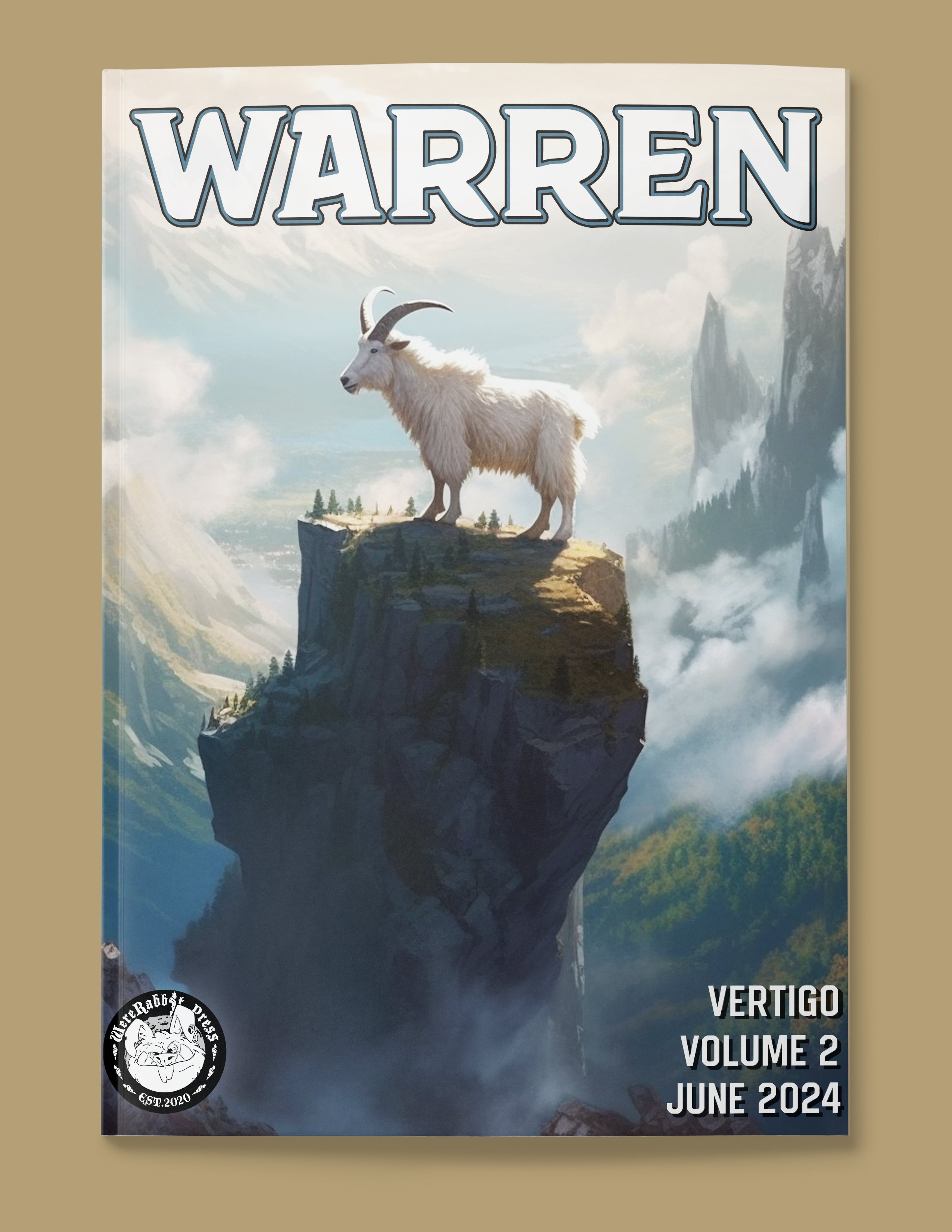 Warren Magazine #2 - Vertigo [June 2024] – WereRabbit Press